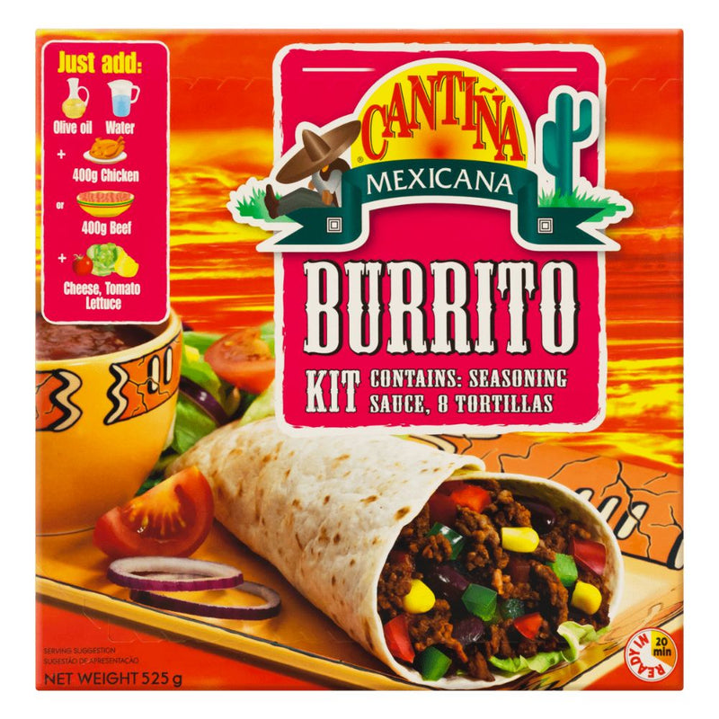 Cantina Mexicana Burrito Kit - kit per burritos da 525g – American Uncle