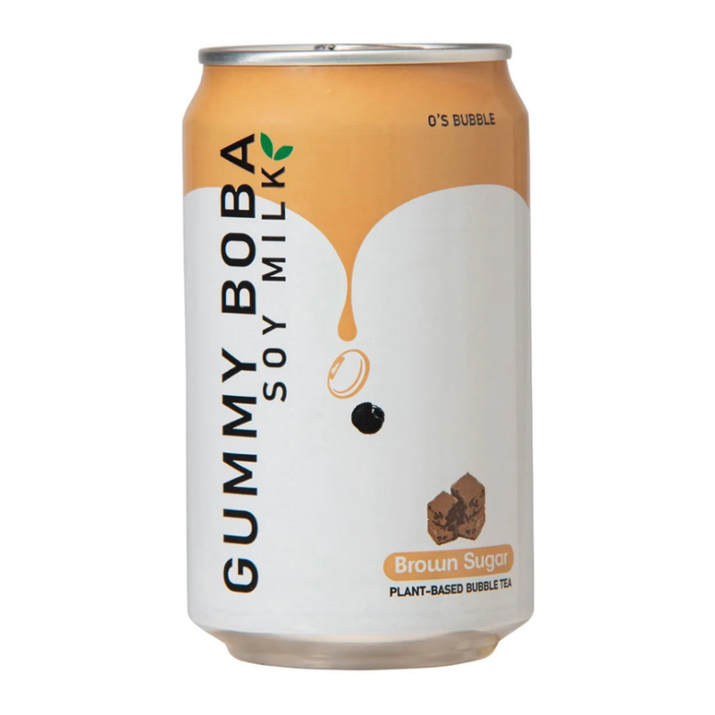 Gummy Boba Soy Milk Brown Sugar - bevanda con latte di soia e zucchero ...