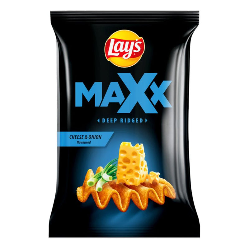 Lay's Max Cheese & Onion - patatine al gusto di formaggio e cipolla da ...