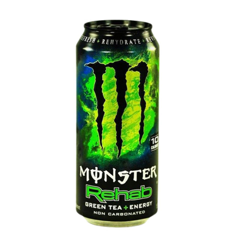 Monster Energy Rehab Green Tea - energy drink al tè verde da 473ml ...
