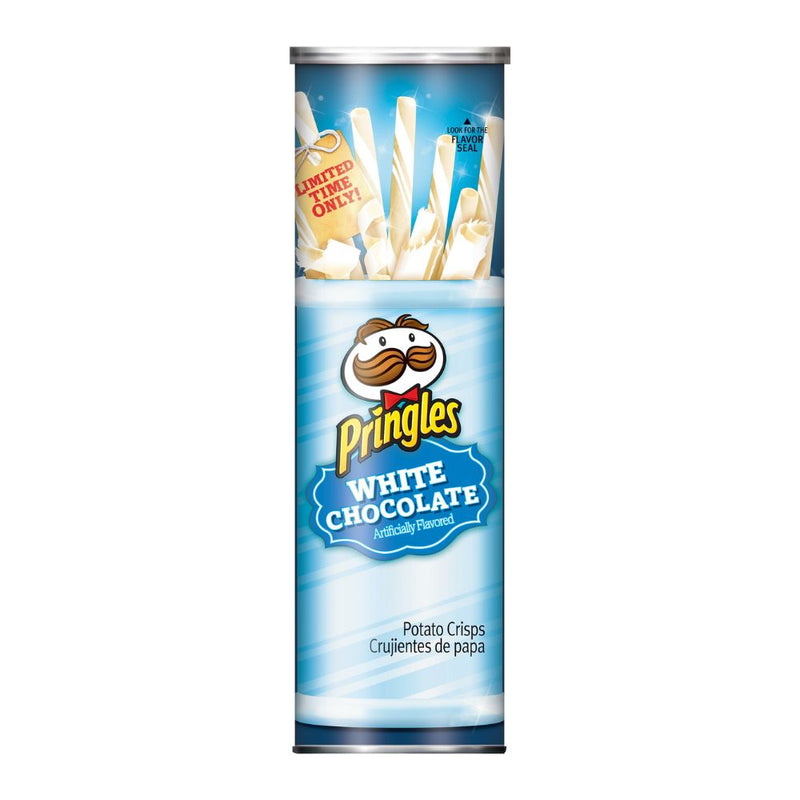 Pringles White Chocolate - patatine al cioccolato bianco da 170g ...